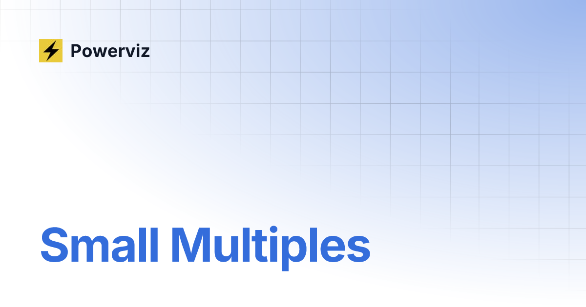 Small Multiples | Powerviz
