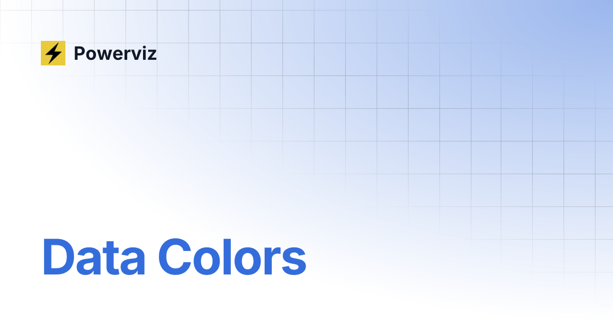 Data Colors | Powerviz